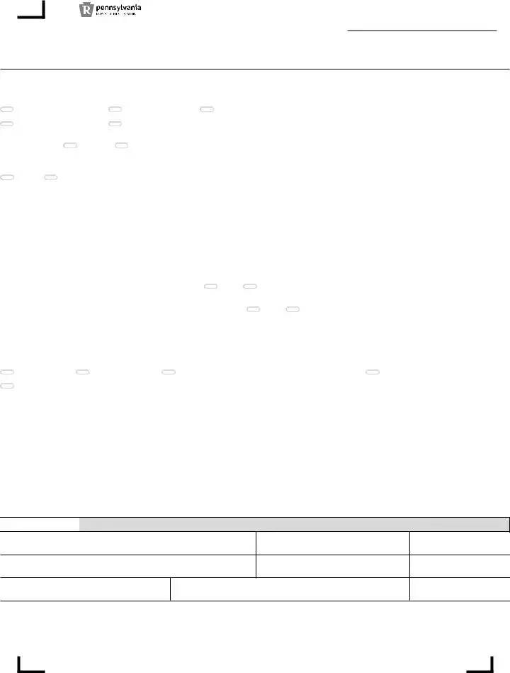 Free Pennsylvania Form » Download PDF Template